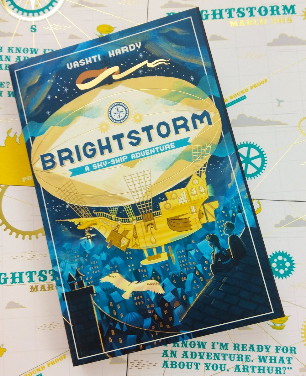 Brightstorm: A Sky-Ship Adventure by Vashti Hardy – Miss Cleveland is ...