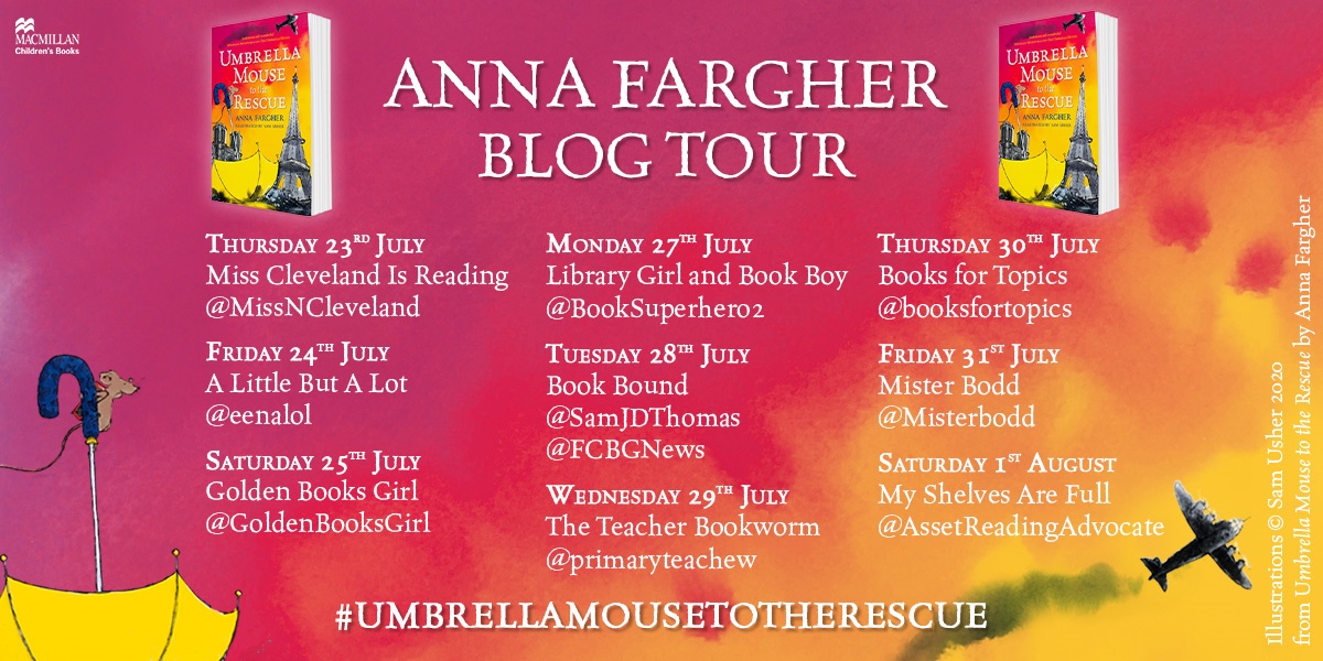 Where The Umbrella Mouse Began by Anna Fargher – Miss Cleveland is reading…