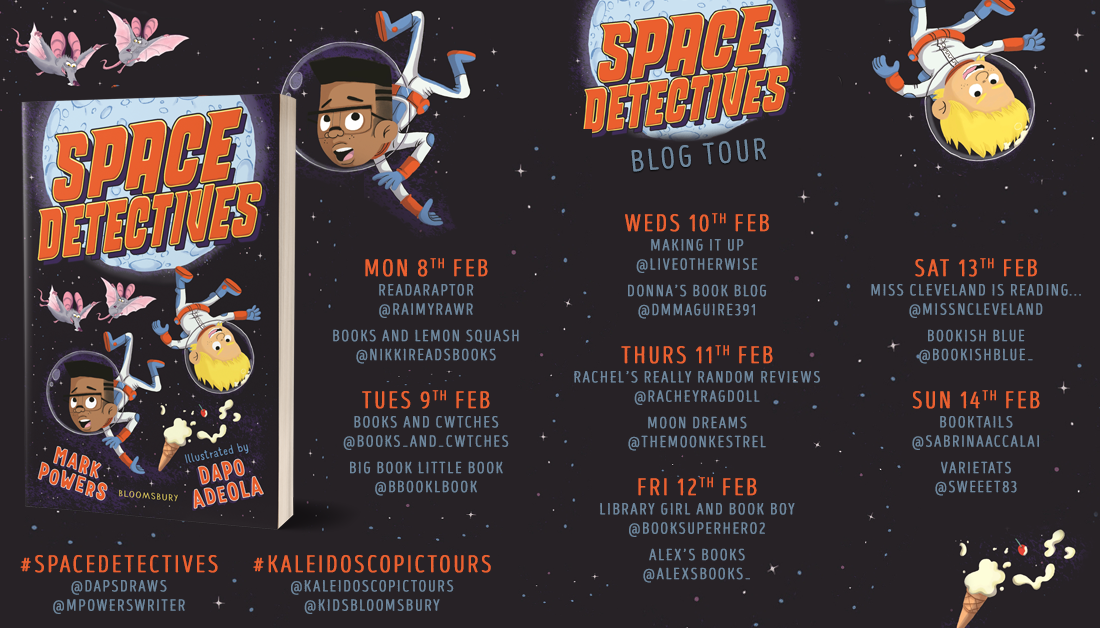 Space Detectives by Mark Powers, illustratied by Dapo Adeola – Miss ...