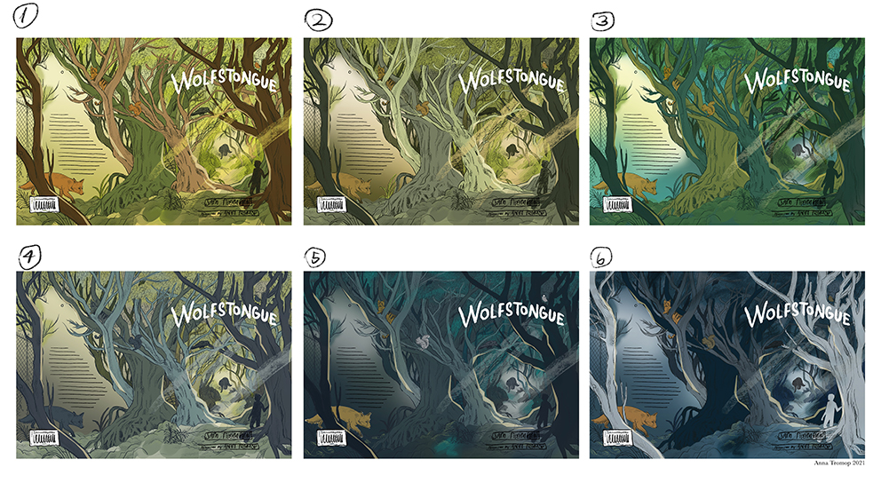 Wolfstongue by Sam Thompson, illustrated by Anna Tromop – Miss ...