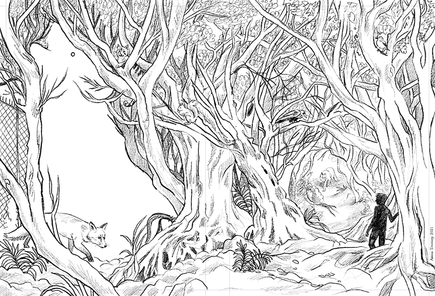 Wolfstongue by Sam Thompson, illustrated by Anna Tromop – Miss ...