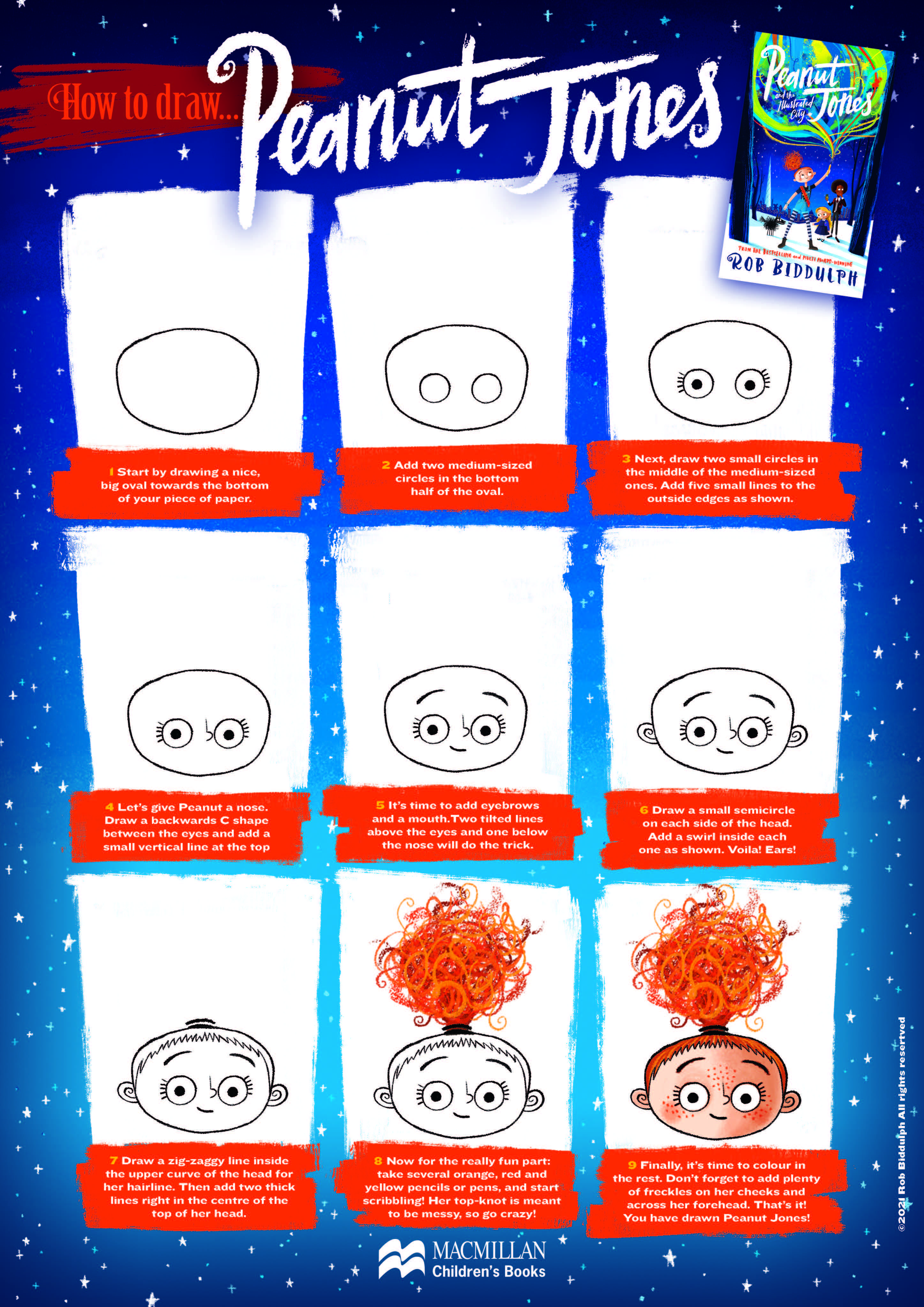 Peanut Jones And The Illustrated City by Rob Biddulph – Miss Cleveland ...