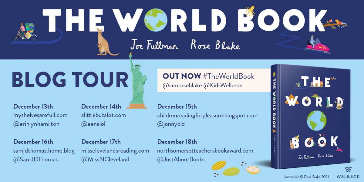 The World Book by Joe Fullman and Rose Blake – Miss Cleveland is reading…