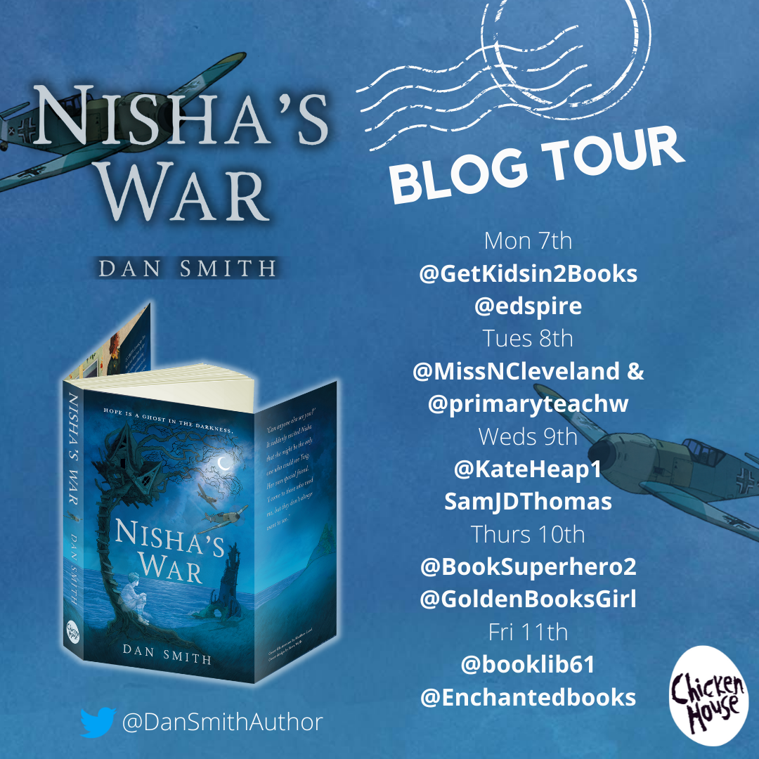Nisha’s War by Dan Smith – Miss Cleveland is reading…