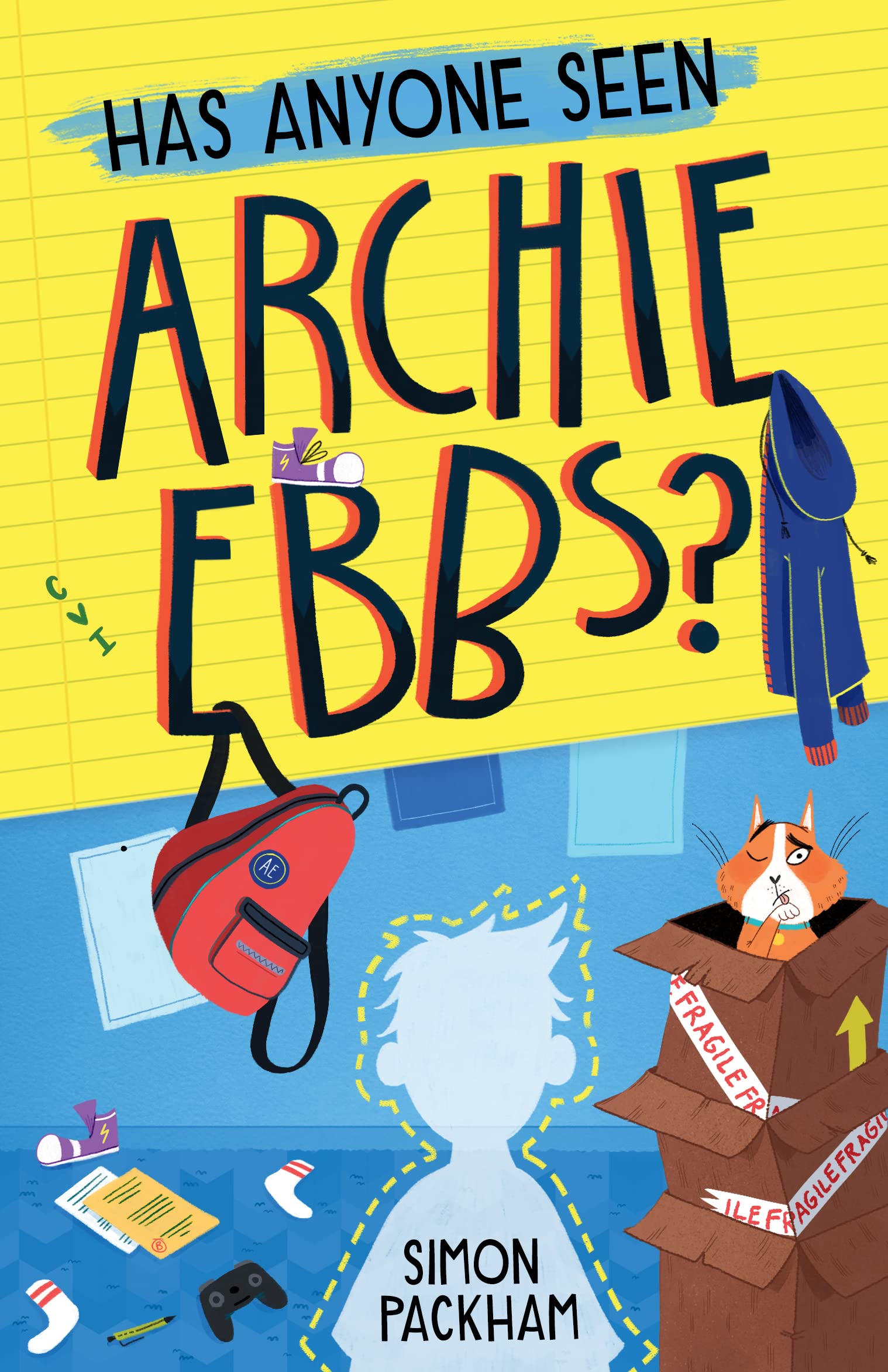 Has Anyone Seen Archie Ebbs? by Simon Packham – Miss Cleveland is reading…