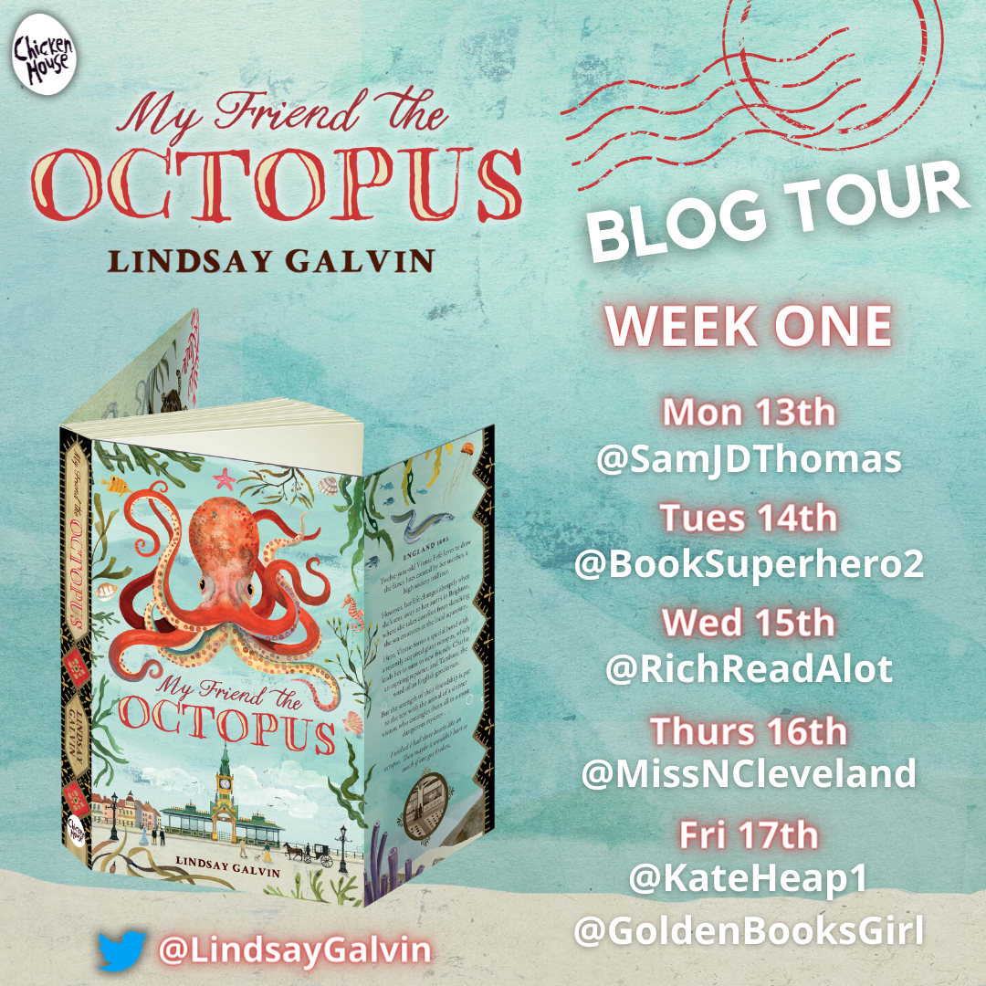 My Friend The Octopus by Lindsay Galvin – Miss Cleveland is reading…