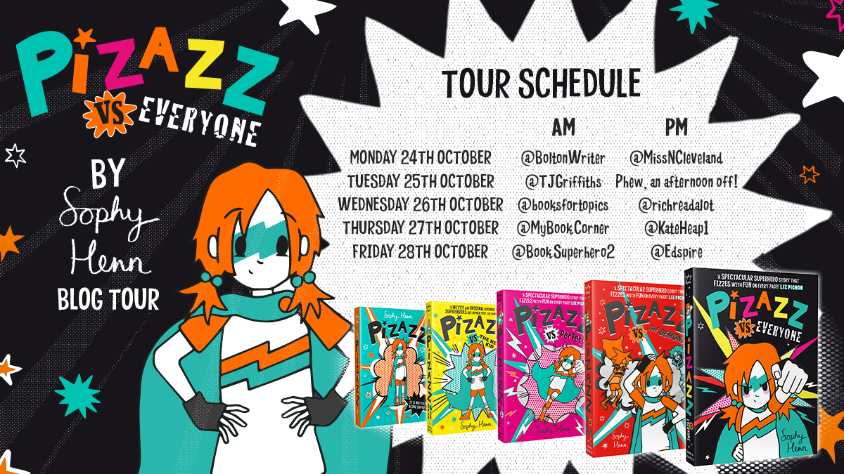 Pizazz vs Everyone by Sophy Henn – Mrs Cleveland is reading…