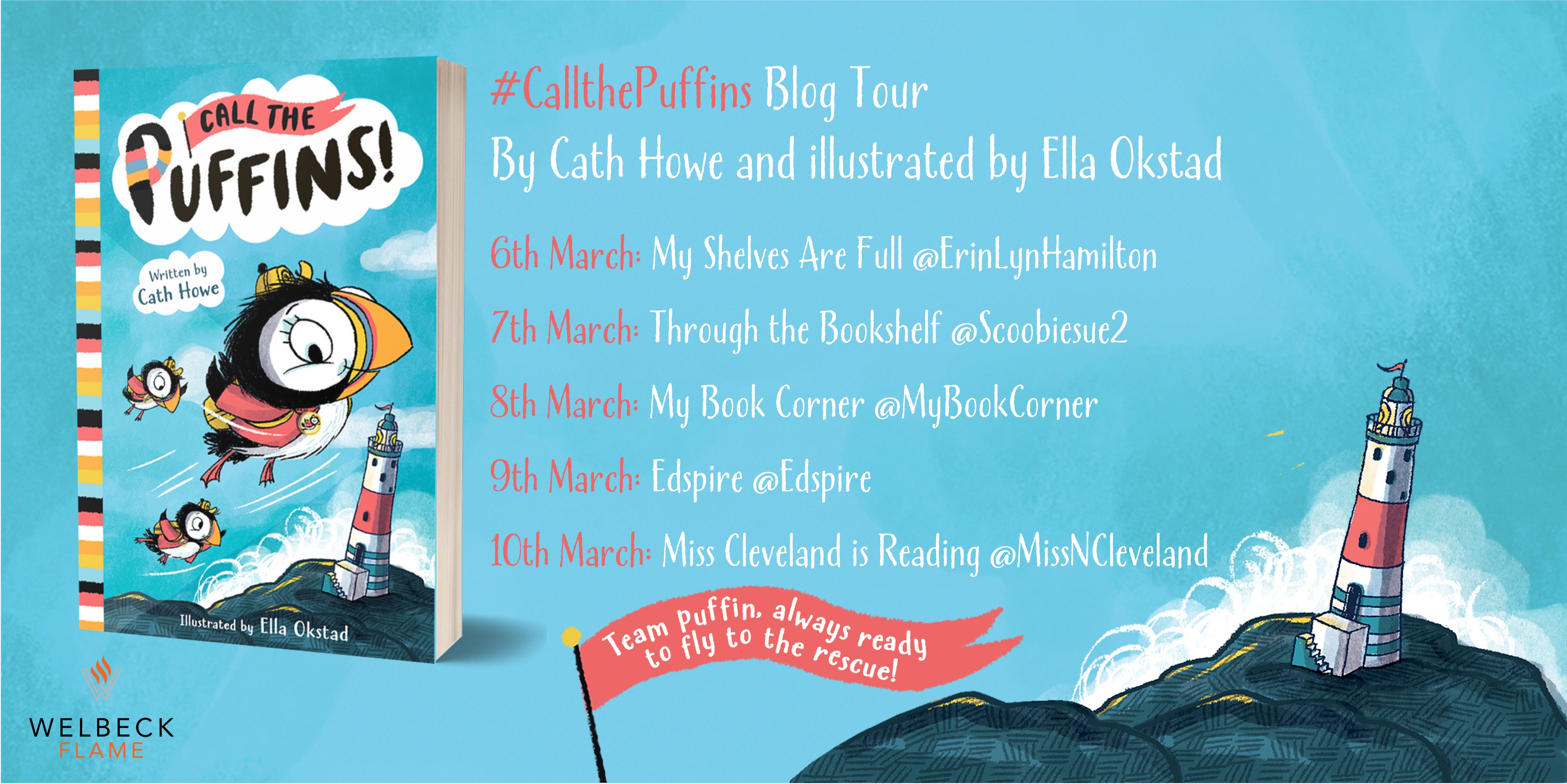 Call The Puffins! by Cath Howe, illustrated by Ella Okstad – Miss ...