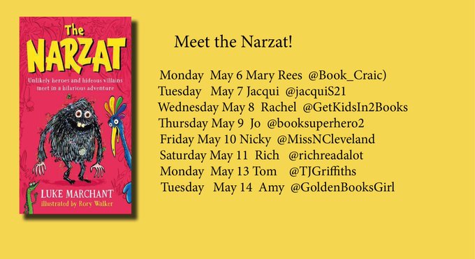 The Narzat by Luke Marchant, illustrated by Rory Walker – Miss Cleveland is reading…