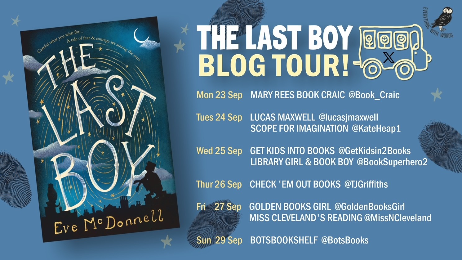 The Last Boy by Eve McDonnell – Miss Cleveland is reading…